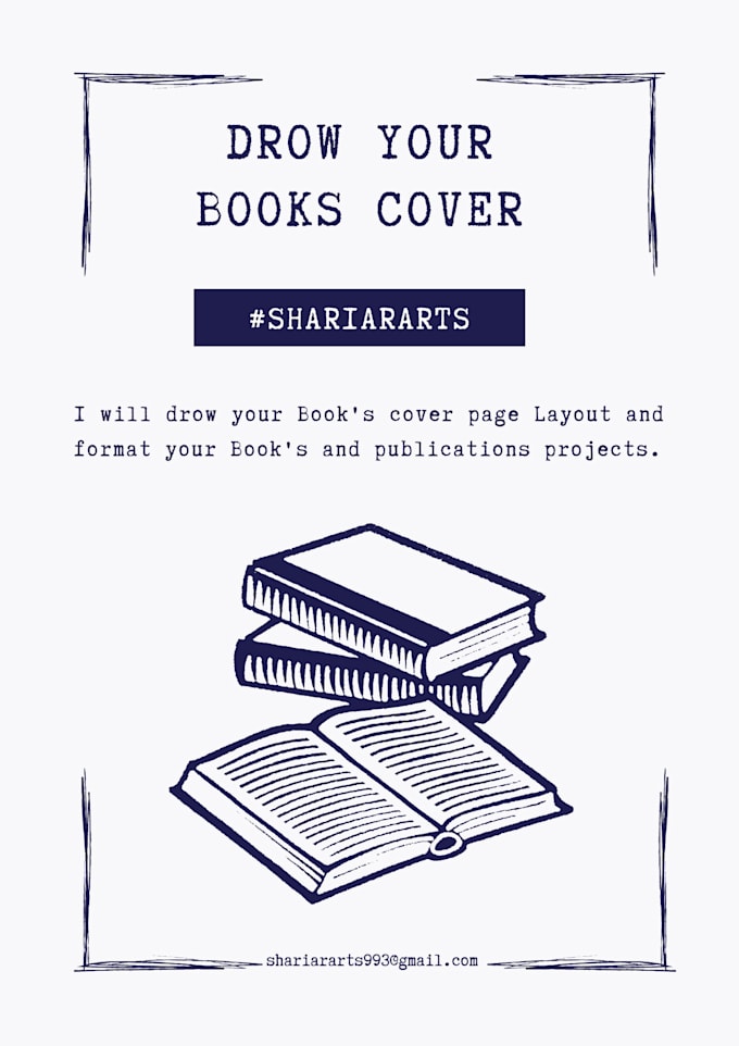 Draw your books cover page layout and format your books by Shariararts ...