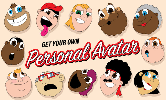 Create your personalised avatar by Notinfashion | Fiverr