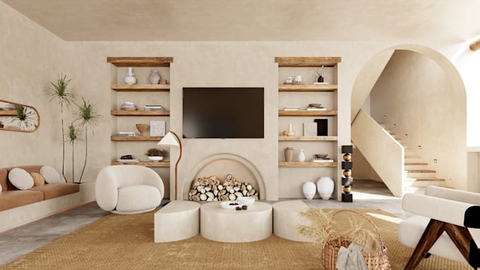 Do interior design with realistic 3d render by rhino, 3ds max by Matya ...