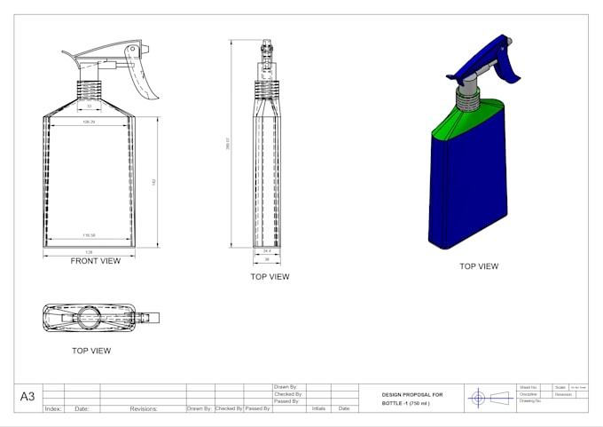 Create packaging drawings for industrial products by Bilalmirza137 | Fiverr