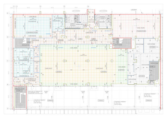 Do tile and granite stone layout plan and details by Tushar6003 | Fiverr