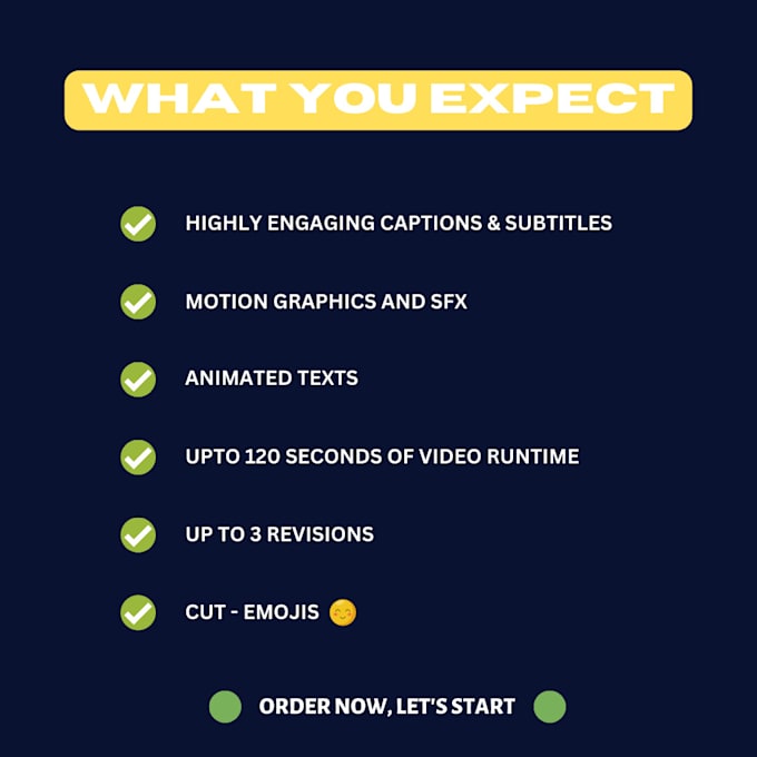 Add captions to your short videos by Qusainfz | Fiverr