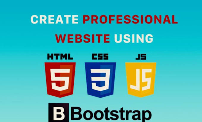 Be Your Front End Web Developer Html Css Bootstrap By Jahanzaibrazaq1 Fiverr