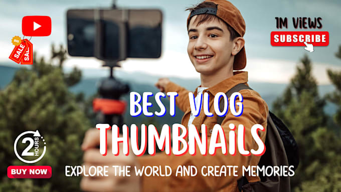 Design a attractive and clickable thumbnail for your videos by Kunal ...