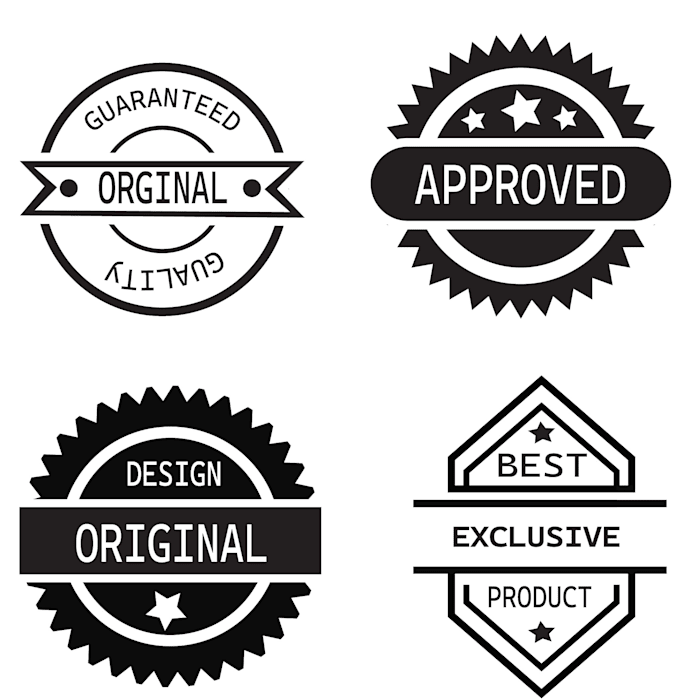Design a premium badge,unique seal,stamp logo by Gdrana | Fiverr