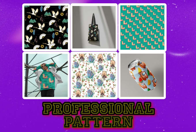 Design a professional pattern by Boughaziayman | Fiverr