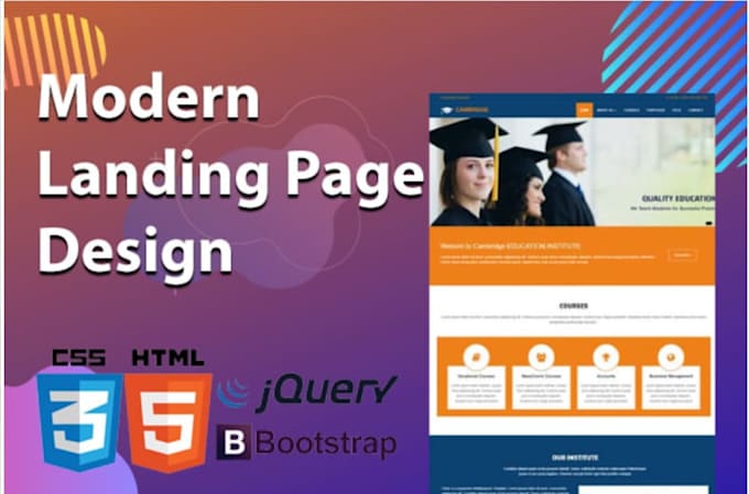 Convert figma design to html, css and bootstrap by Jahantabsiddiqu | Fiverr