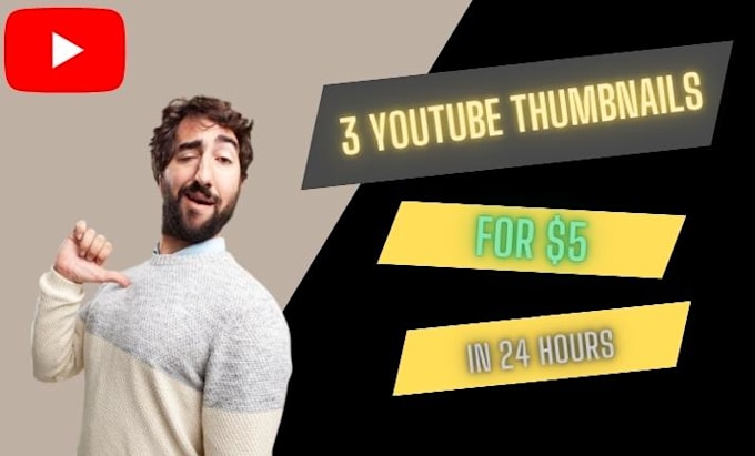 An interesting youtube thumbnail by Marcomedugno415 | Fiverr