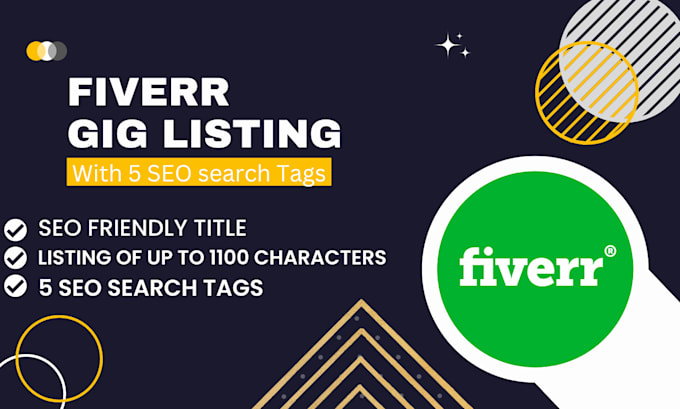 Stunning fiverr gig image, thumbnail and cover photo by Saharrahil | Fiverr