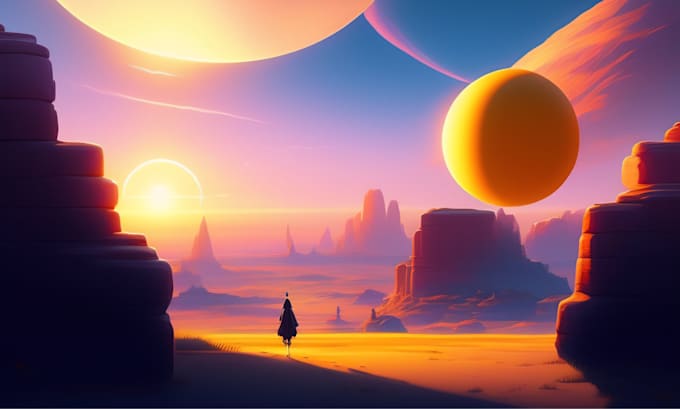 Create impressive illustrations and art using midjourney ai by S_graphics | Fiverr