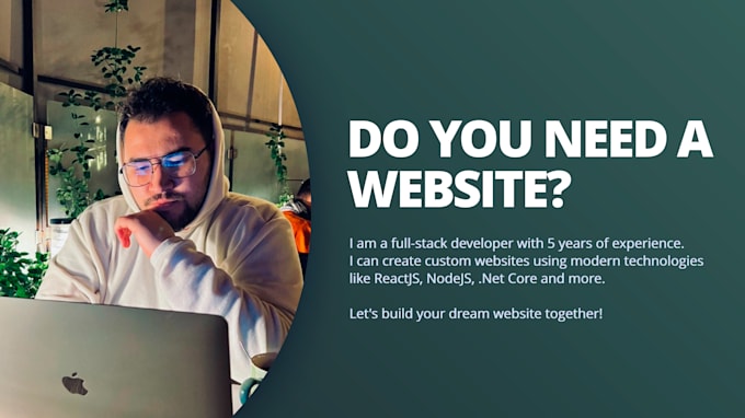 Create a custom website tailored to your needs by Frkntmbs | Fiverr