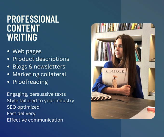 Write any type of text for your business by Anastasiabel184 | Fiverr