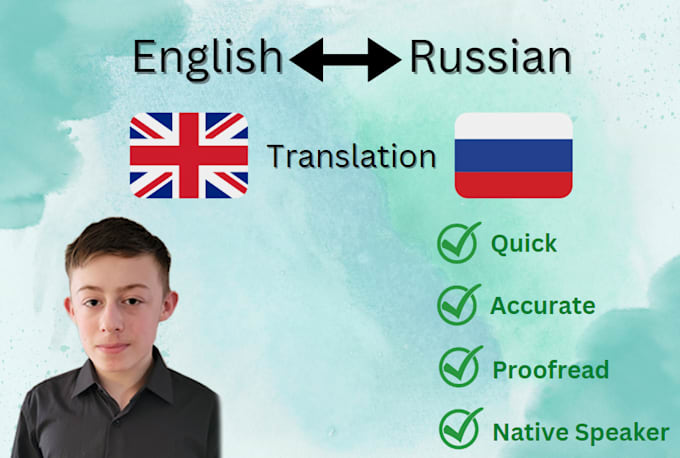 Help you translate english and russian by Johnnymaster50 | Fiverr