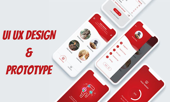 Design app prototyping wireframe your app, website, or software by Afrogeniee | Fiverr