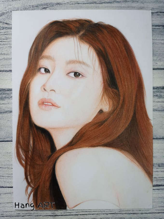 Create realisme or realistic draw with colored pencils by Hangart_ | Fiverr