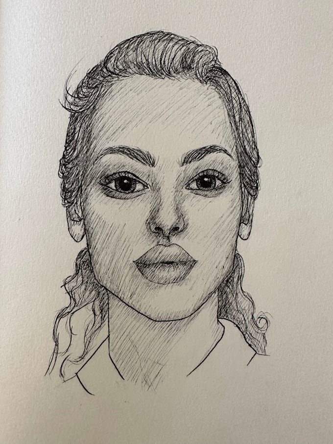 Create a fine line portrait for you by Annamiles79 | Fiverr