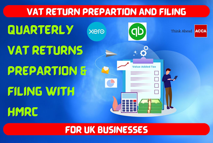 Prepare and file uk vat return with hmrc by Rizwantariq99 | Fiverr