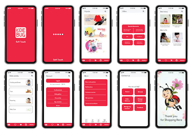 Do interactive mobile app ui ux design or website ui ux by ...
