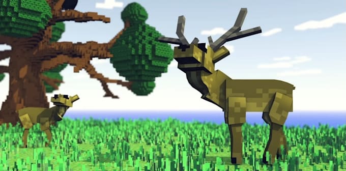 Create video intro in minecraft style by Costamarty | Fiverr