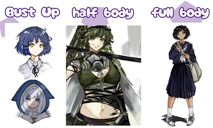 Be able to draw fanart, oc, character designs and more for you by ...