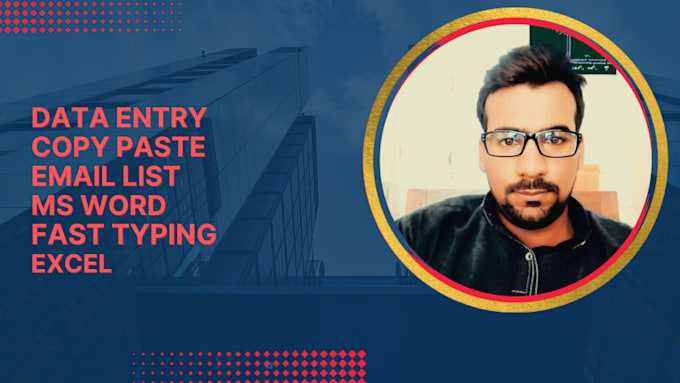Do data entry, web scraping, excel, typing, copy paste work by Waqasali291 | Fiverr