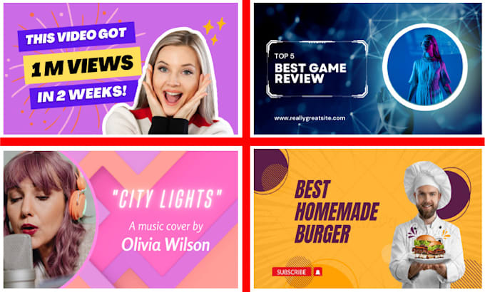 Do making amazing and shocking youtube thumbnail by Kaifbatool512 | Fiverr