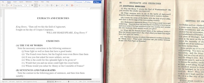 Do extract photo text to text pdf file microsoft word by Tanishgulia309 ...