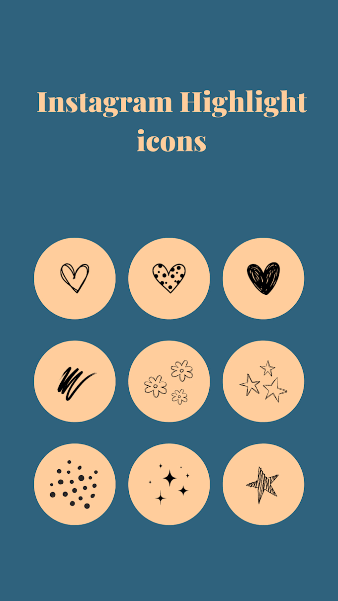 Design professional and creative instagram highlights icons by ...