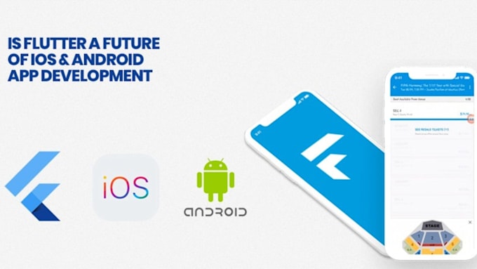 Do mobile app development android app and ios app by flutter by Sanjanaverma439 | Fiverr