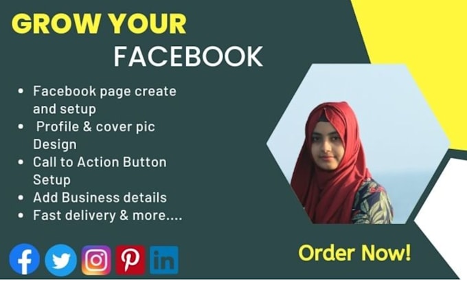 Do fb business page create, fan page setup and cover design by Kanizfatemab899 | Fiverr