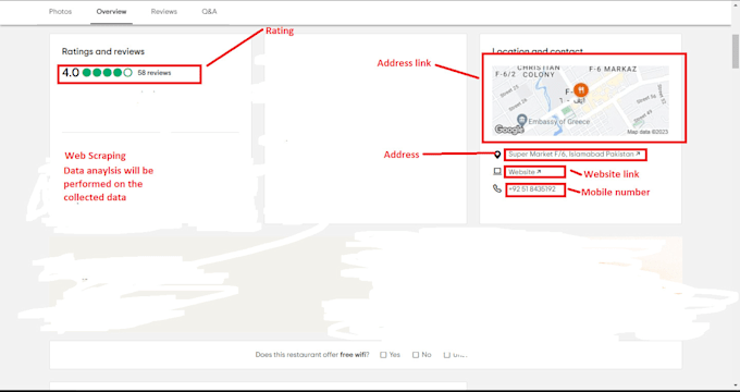 Web scraping and data analysis for business insights by Adeelusafzai1 | Fiverr