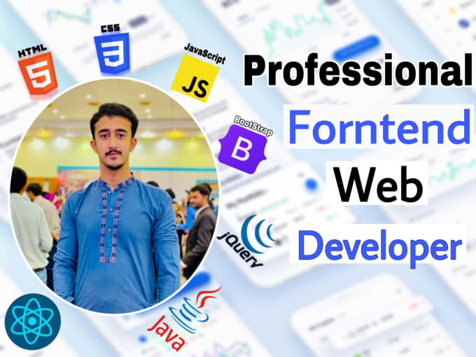 Create Front End Website Using Html Css Java Script By Ubaidsoomro701 Fiverr