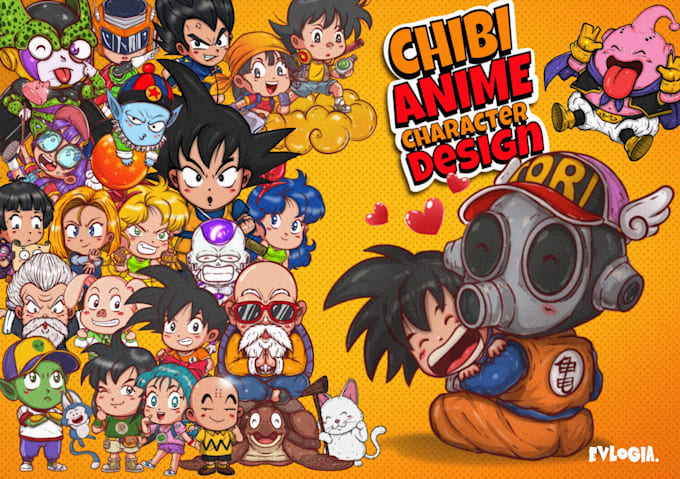 Create awesome chibi anime character design by Evlogia | Fiverr