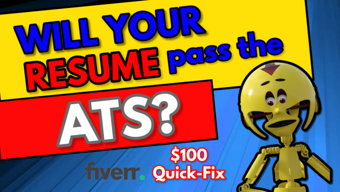 Quick fix your resume that the ats will love by Nadeemlutfullah | Fiverr Quick fix your resume that the ats will love by Nadeemlutfullah | Fiverr