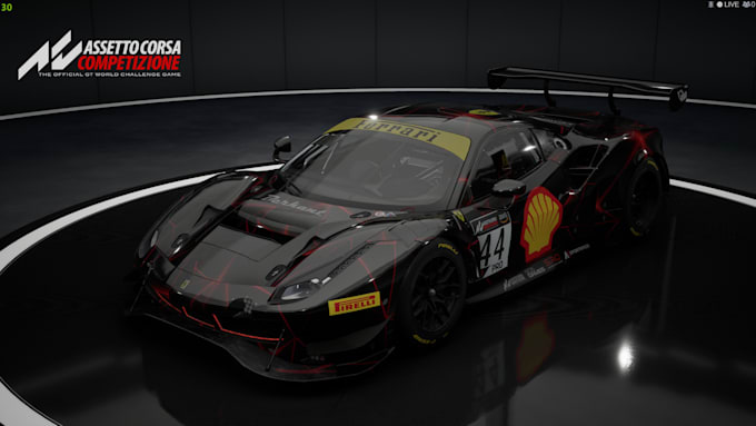 Create a car livery in assetto corsa competizione by Berkantataman | Fiverr