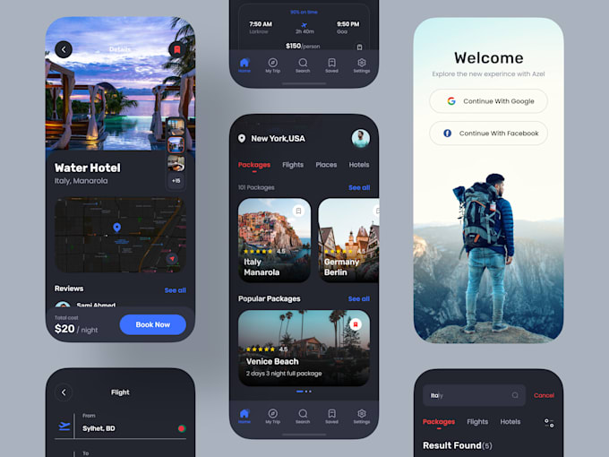 Design thought out ux ui for your mobile app ios android by Badir_a | Fiverr