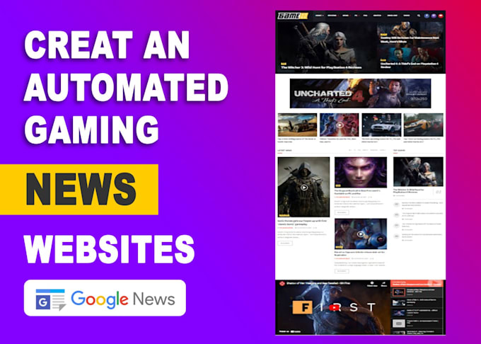 Develop an autoblog, automated wordpress website for gaming news by Chanukajay | Fiverr