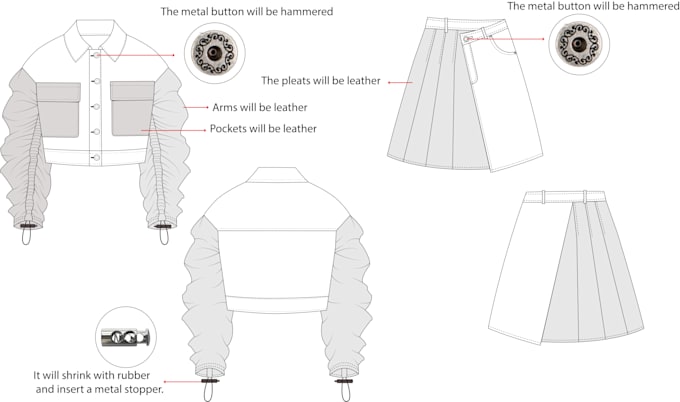 Do the technical drawing of your models by Oguzhankorpe | Fiverr