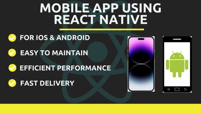 Design And Deliver Your React Native Android Ios App On Time And On Budget By Alphazerotech Fiverr