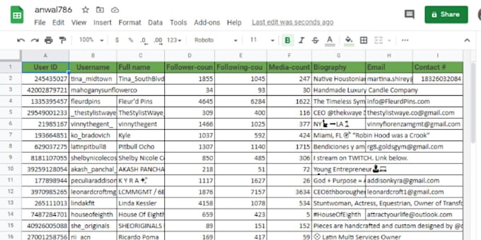Do excel data cleaning, excel data entry, data cleanup by Chitrarani132 | Fiverr