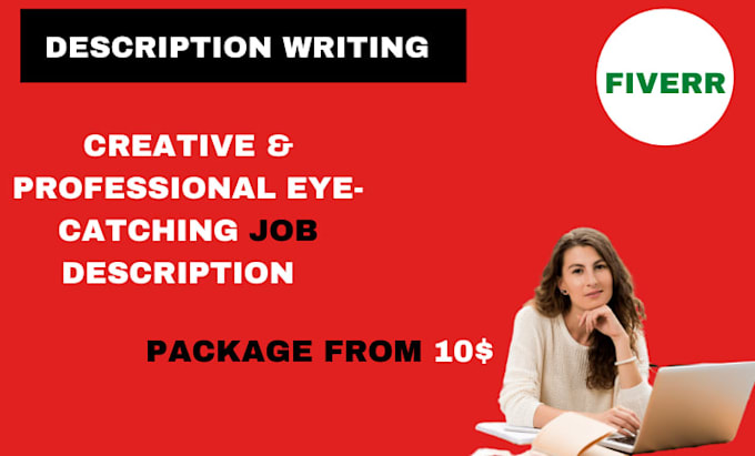 Write pro description very professional and eyecatching words by ...