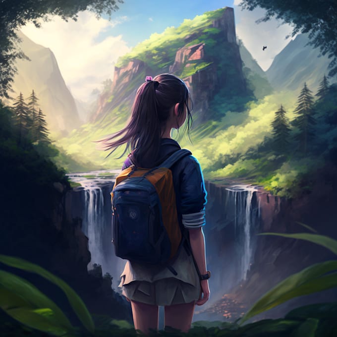 Do creative 2d art for your designs and ideas by Uvaismansoor986 | Fiverr