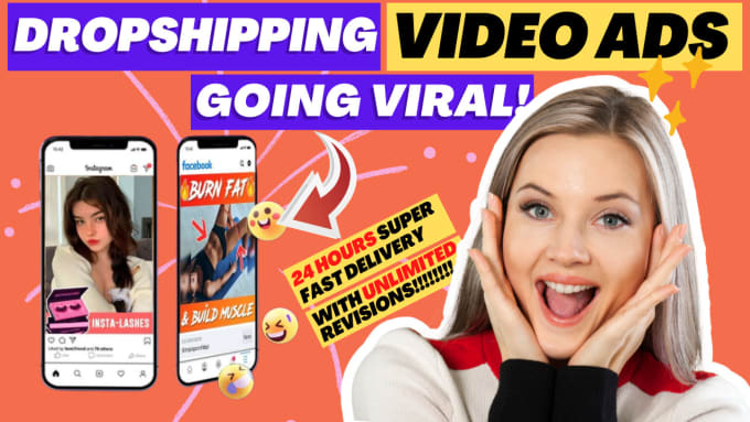 Create Viral Facebook Video Ads For Dropshipping Products By Asif