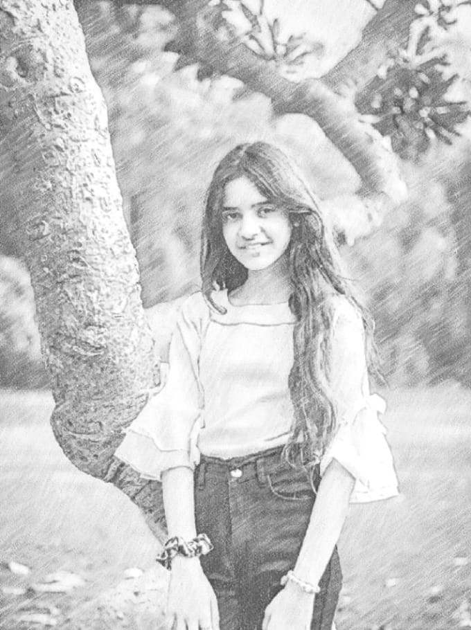 Turn your photo into pencil sketch by Keerthikat | Fiverr