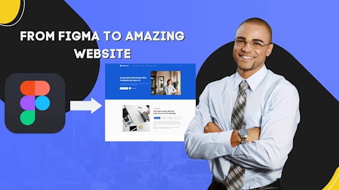 Desde su figma hasta una increible página web by Kevinnahuelf | Fiverr