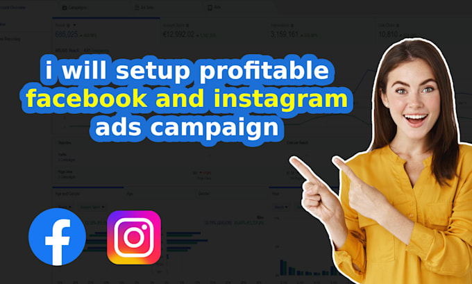 Run profitable facebook and instagram ads campaign by M_tayyab9 | Fiverr