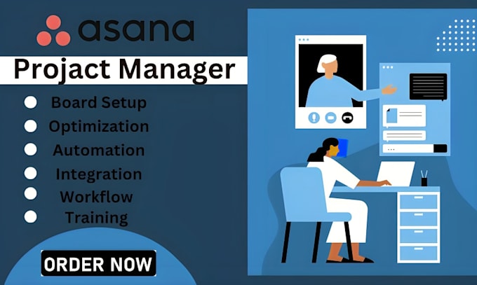 Setup asana workflow automation and project management by Rajaghazanfa750 | Fiverr