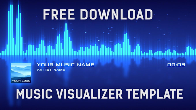 Create music visualizer for every platform and your song by Tiiebe | Fiverr