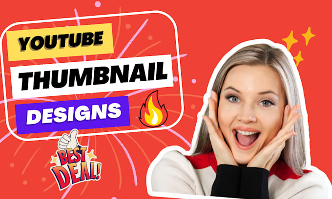 Design Catchy Youtube Thumbnail In 2 Hours By Jabeddesigns Fiverr