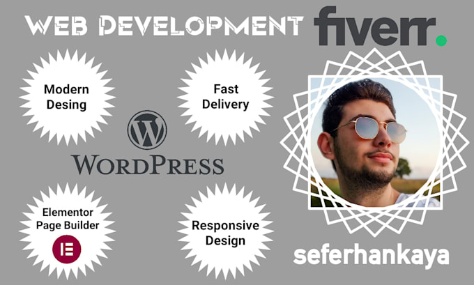 Develop responsive portfolio wordpress website by Seferhankaya | Fiverr